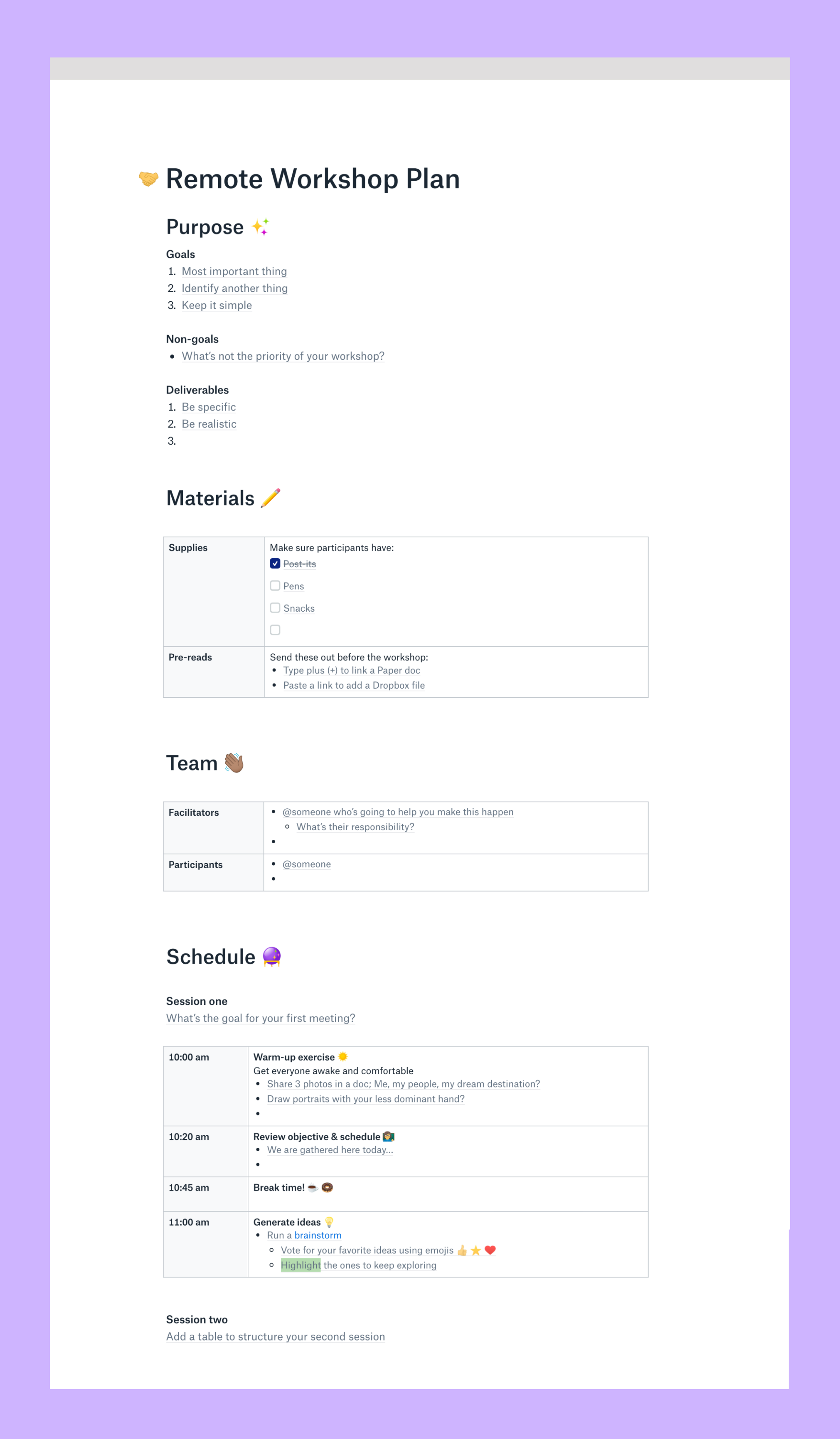Paper Template Library – Dropbox