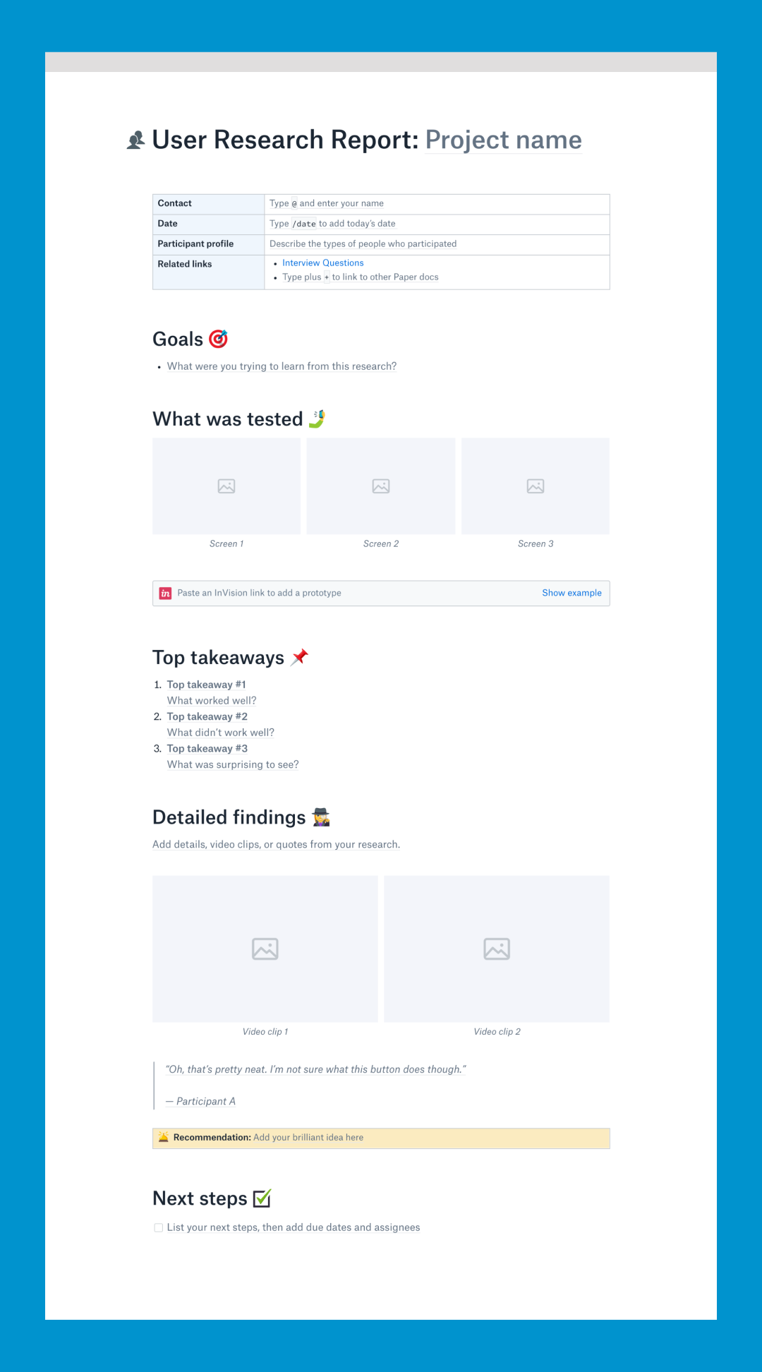 Paper Template Library – Dropbox